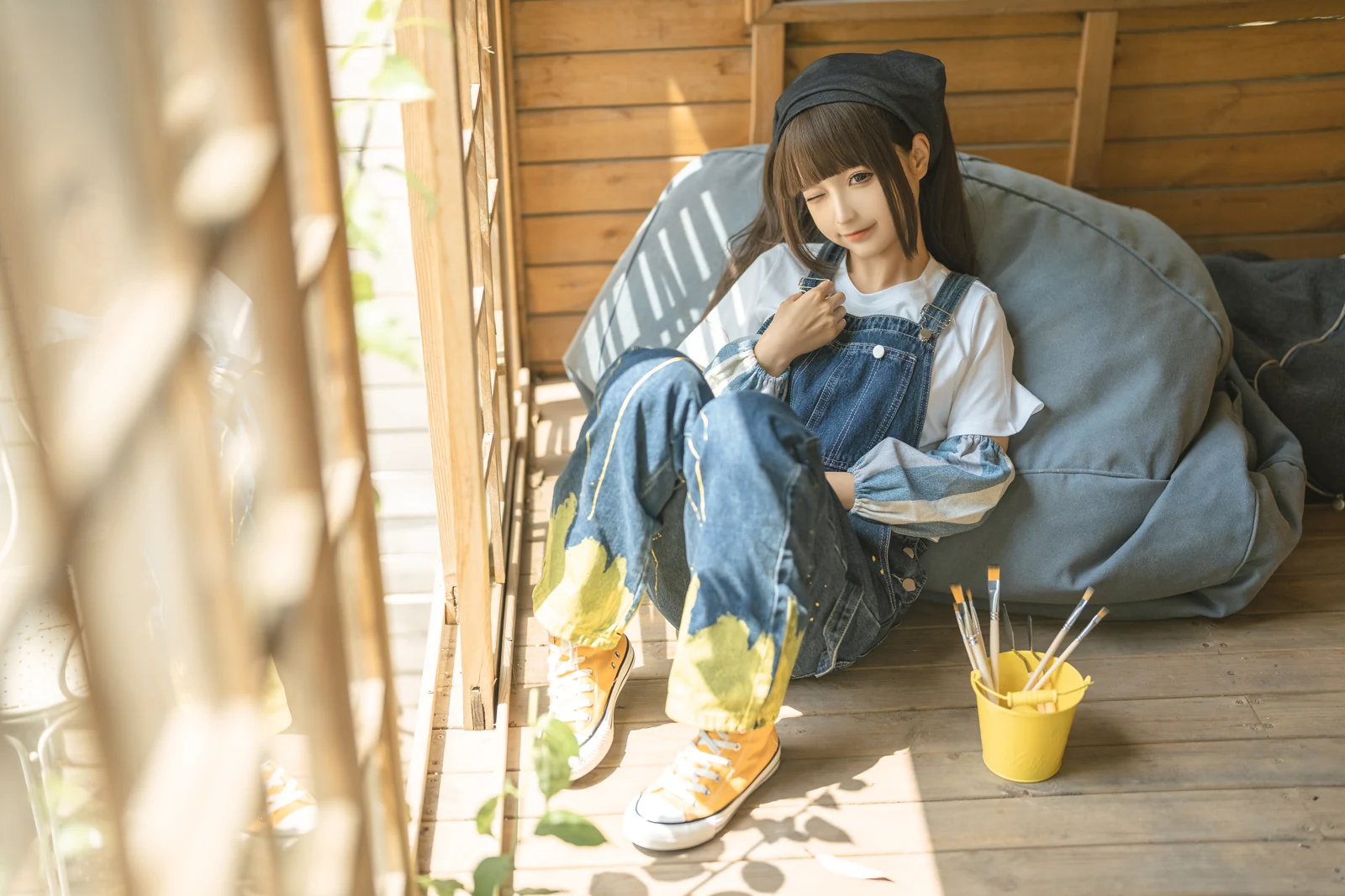 蠢沫沫 - NO.202 小画家 [110P-1.08GB] | chunmomo